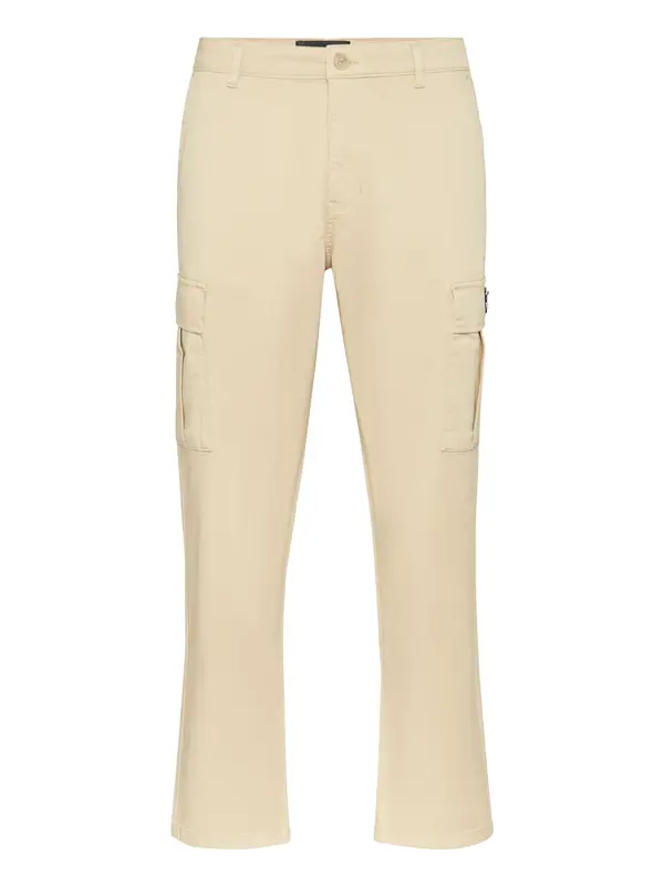 Philipp Plein Cargo Trousers - Neutrals