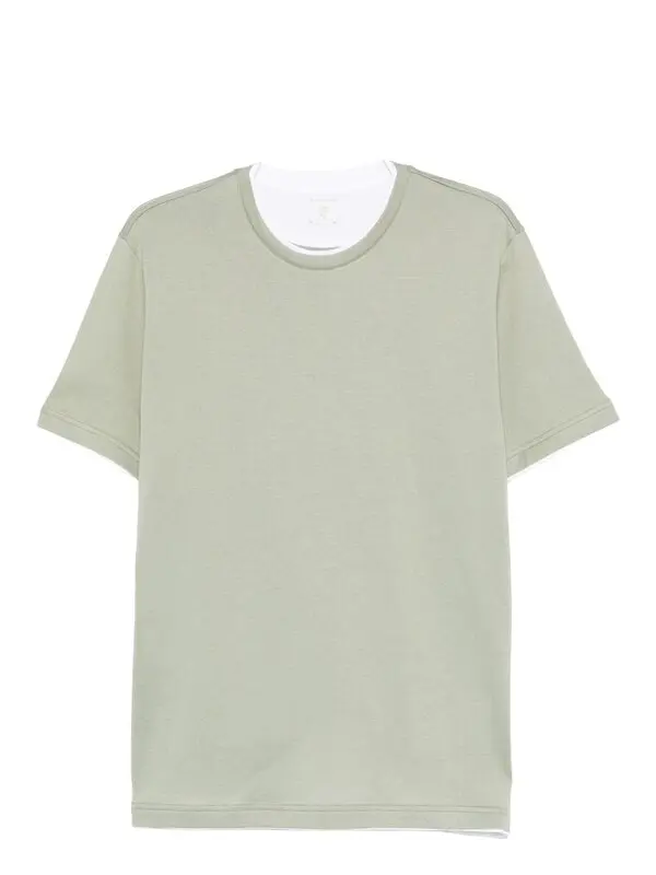 Eleventy Cotton T-shirt - Green