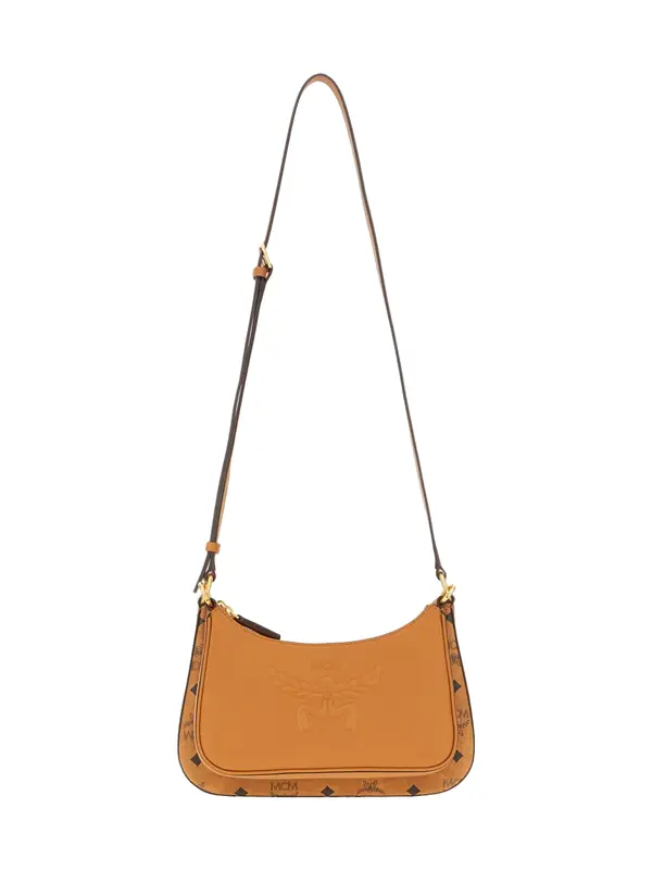 Mcm Double Shoulder Bag - Brown