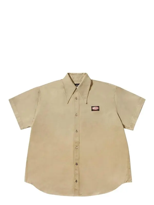 WILLY CHAVARRIA Pachuco Work Shirt - Neutrals