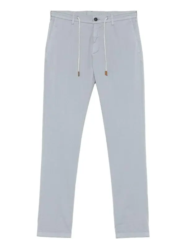 Eleventy Straight-leg Trousers - Blue