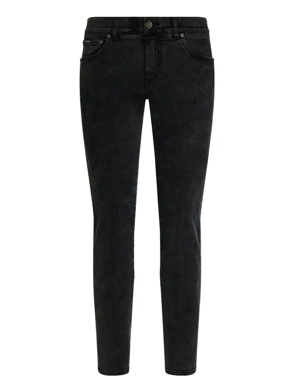 Dolce & Gabbana Slim-cut Jeans - Black