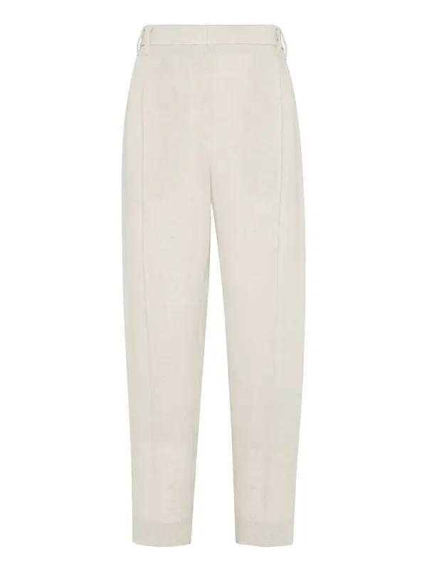Brunello Cucinelli Slouchy Trousers - Neutrals