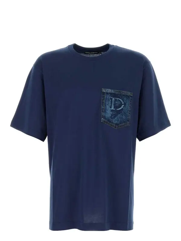 Dolce & Gabbana Cotton T-shirt - Blue