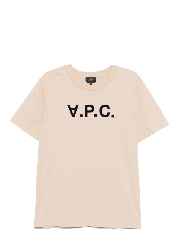 A.p.c. Standard Grand Vpc T-shirt - Neutrals