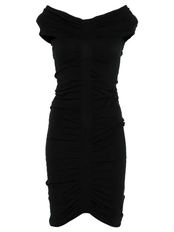 Alexander Wang Off-shoulder Mini Dress - Black