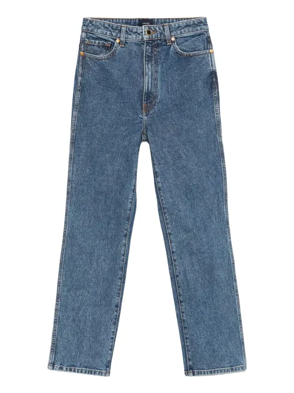 Khaite Abigail Straight Leg Jeans - Blue