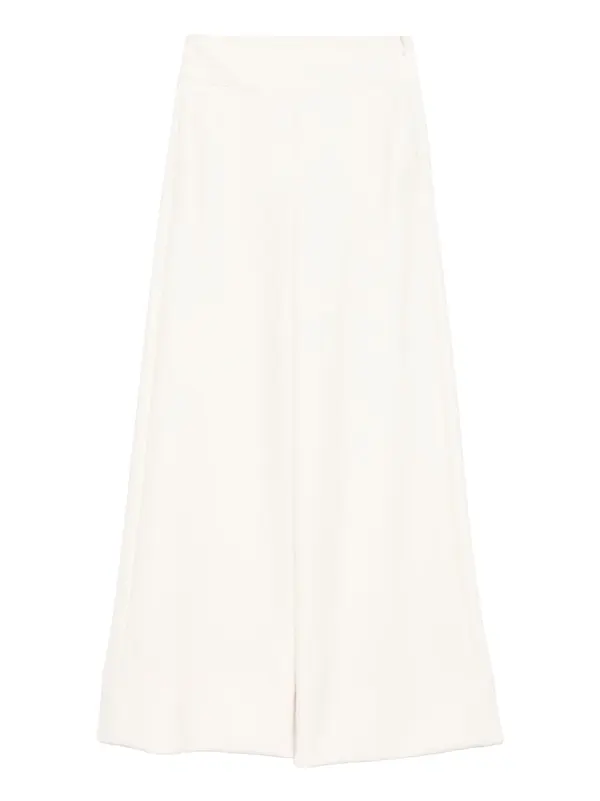Max Mara Fagiani Trousers - White