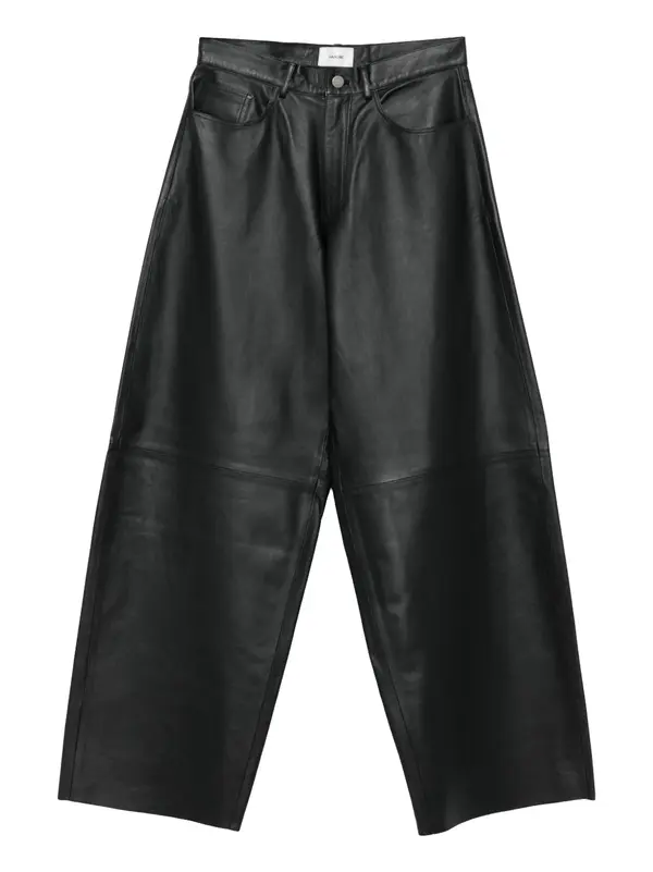 HAIKURE Bethany Leather Trousers - Black