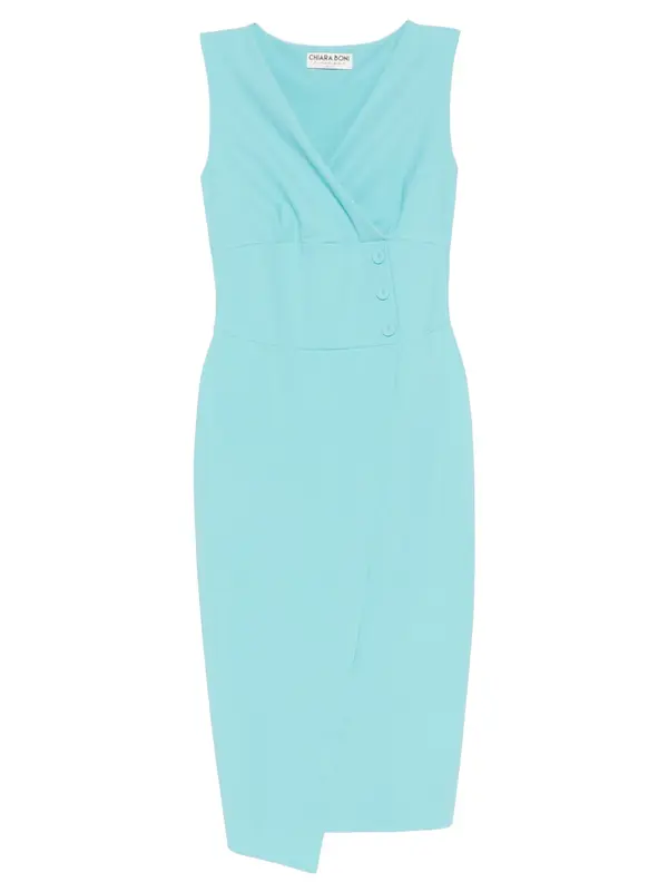 Chiara Boni La Petite Robe Morie Midi Dress - Blue