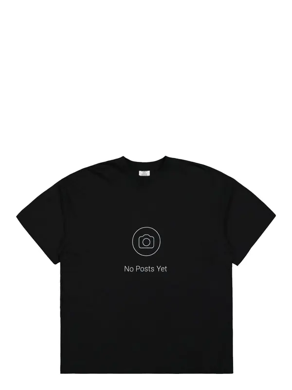 Vetements No Posts T-shirt - Black