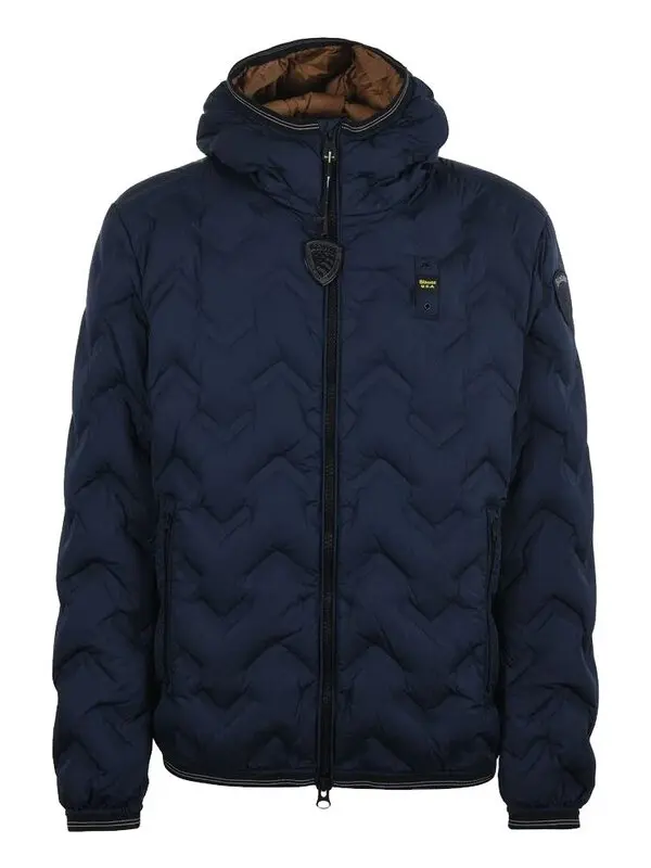 BLAUER. Padded Jacket - Blue