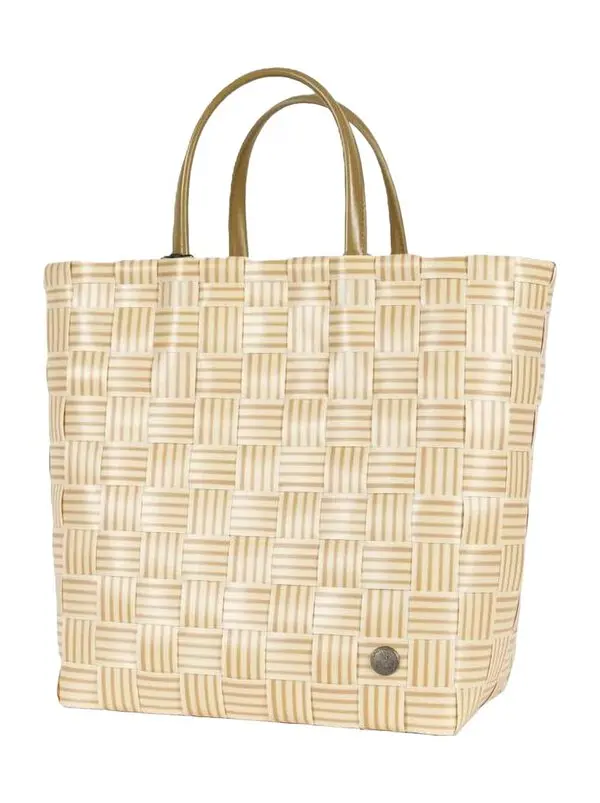 HANDED BY Joy Recycled Plastic Shopper - Ecru White