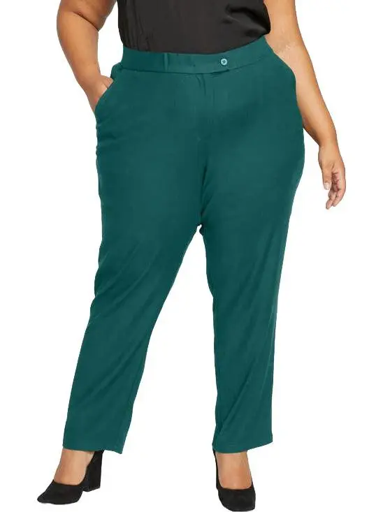 Universal Standard Meg Luxe Pants - Scarab