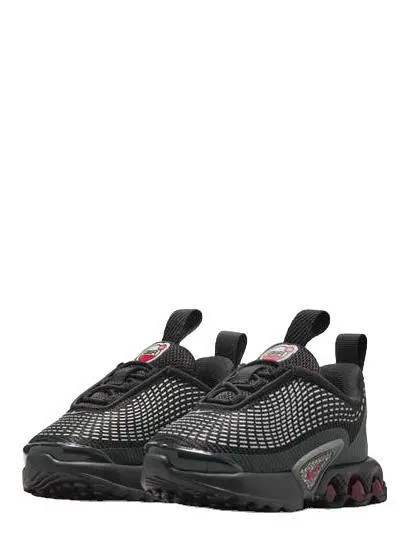 Nike Max Dn Sneaker - Black/ Silver/ University Red
