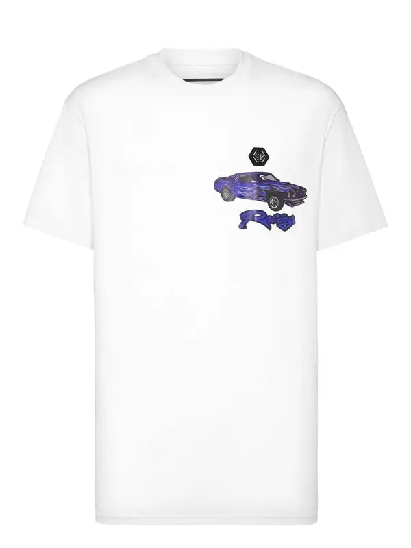 Philipp Plein Cars Racing T-shirt - White