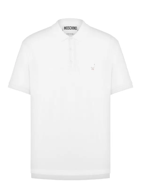 Moschino Regular-fit Polo Shirt - White