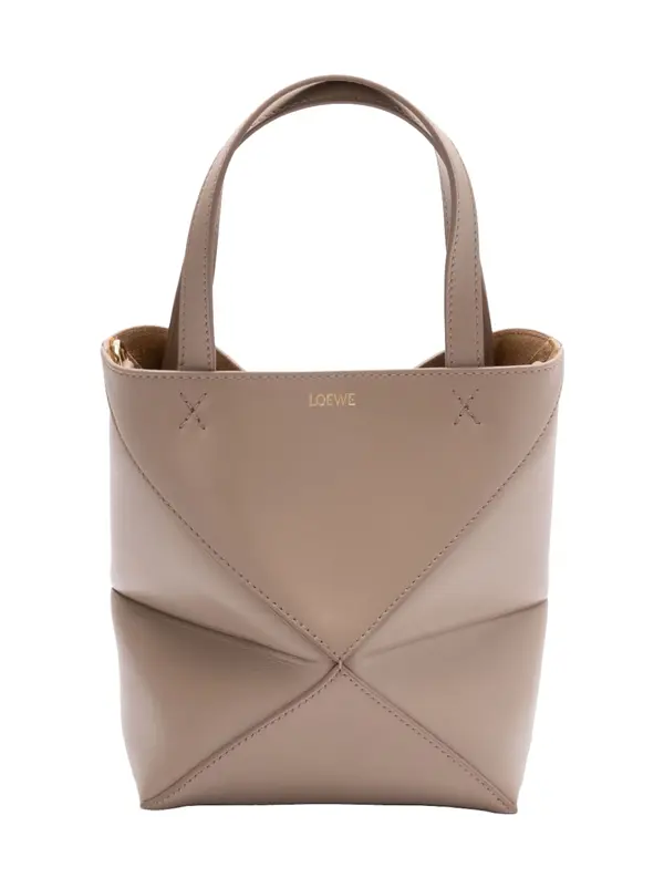 Loewe Puzzle Fold Tote Bag - Neutrals