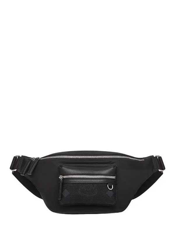 Mcm Fursten Belt Bag - Black