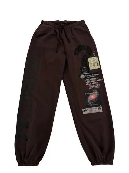 TRAVIS SCOTT X Online Ceramics Utopia Sweatpants - Brown