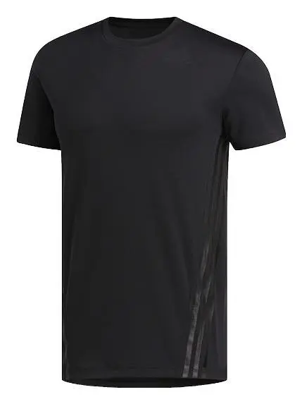 Adidas Aeroready 3stripes Tee Shirt - Black