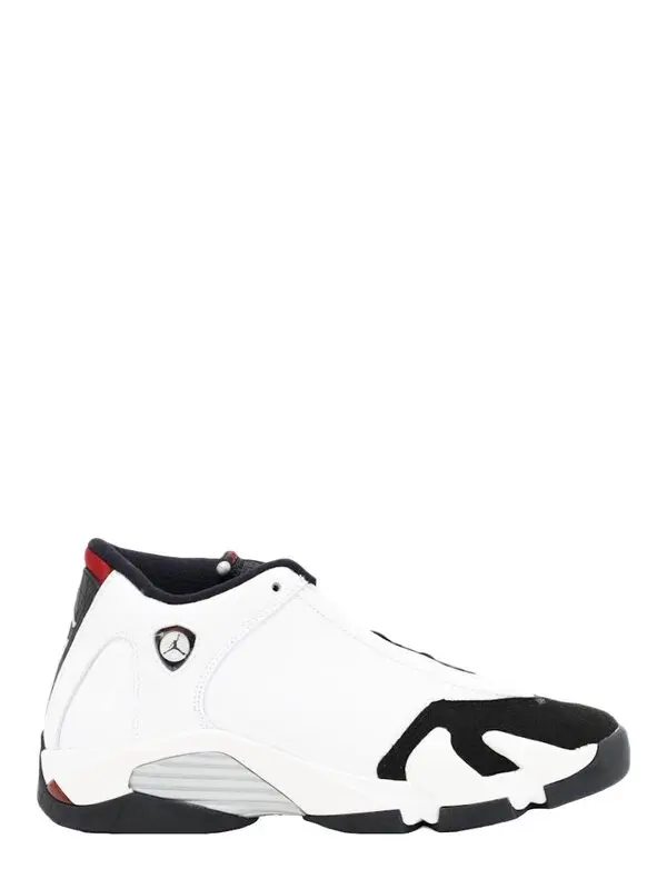 JORDAN 14 Retro Athletic Sneakers - White/black/varsity Red