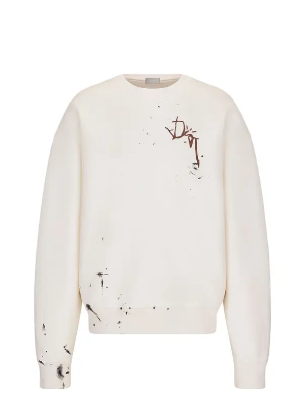 Dior X Cactus Jack Oversized Sweatshirt - White