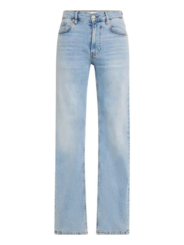 FRAME Jetset Modern Straight-fit Jeans - Mdblue