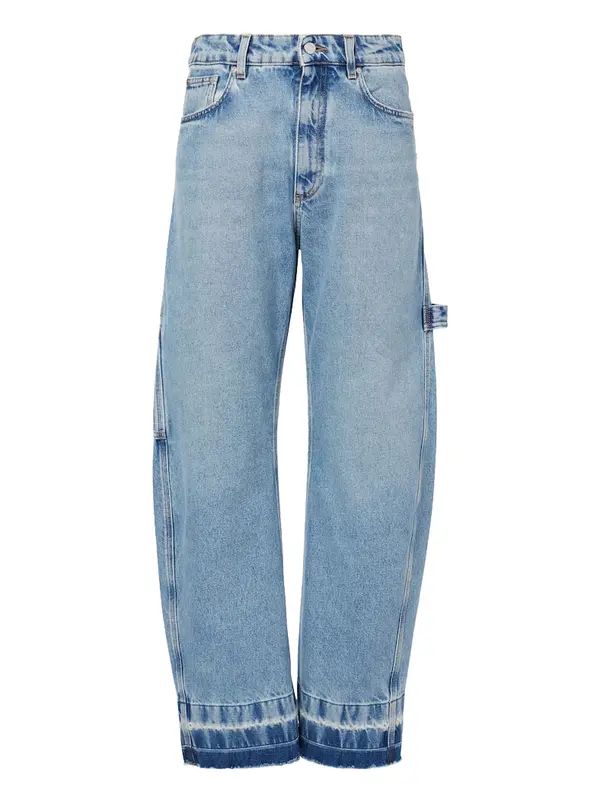 Stella McCartney Mid-rise Wide-leg Jeans - Blue