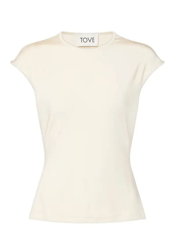 Tove Deca Jersey Top - Pink
