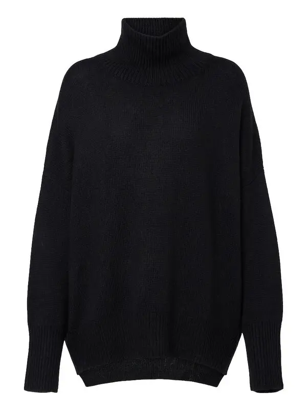 LISA YANG Heidi Cashmere Sweater - Black