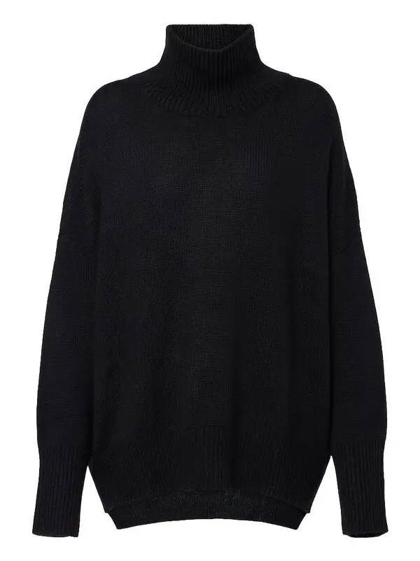 LISA YANG Heidi Cashmere Sweater - Black