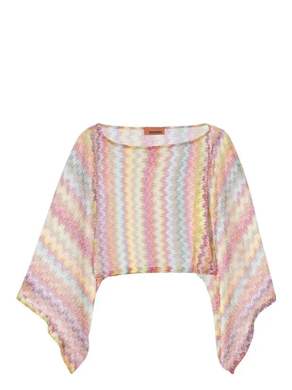 Missoni Metallic Lamé Top - Sorbet