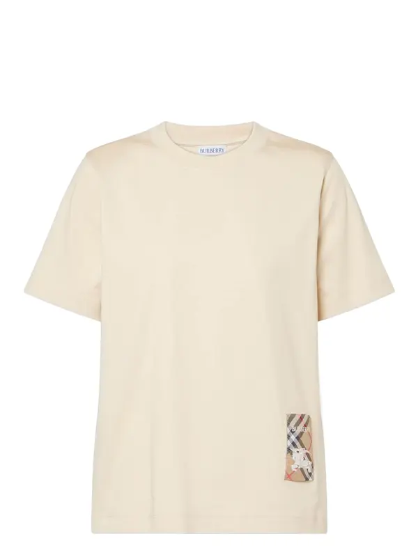 Burberry Cotton T-shirt - Beige