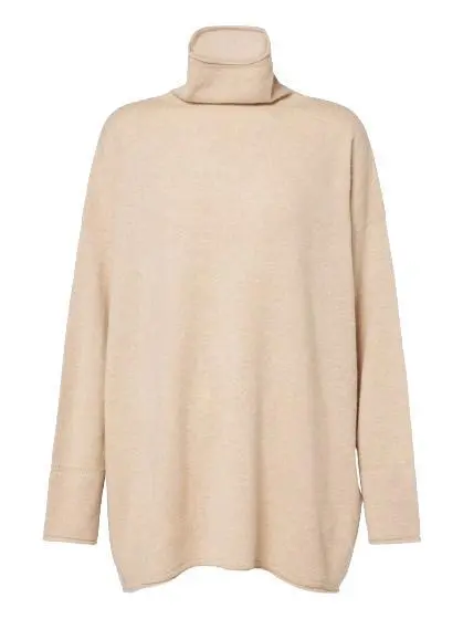 Max Mara Oder Cashmere Turtleneck Sweater - White