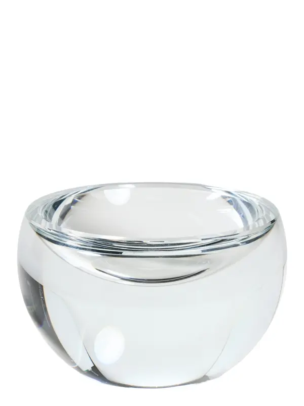 TIZO DESIGN Crystal Glass Sphere Bowl - Clear