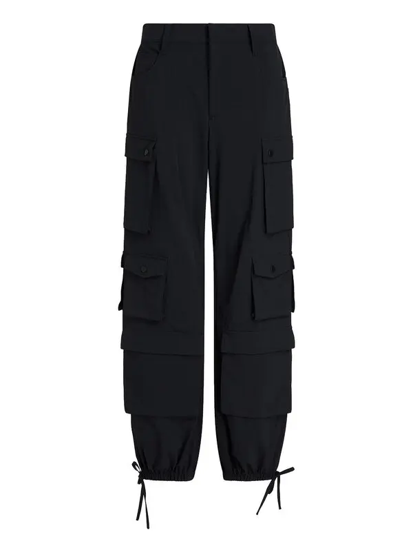 Alice + Olivia Stretch-shell Cargo Pants - Black