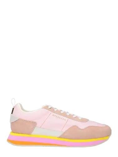 APEPAZZA Sneakers In Leather And Textile Fibers - Pink