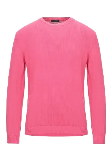 KAOS Solid Lightweight Knit Sweater - Pink