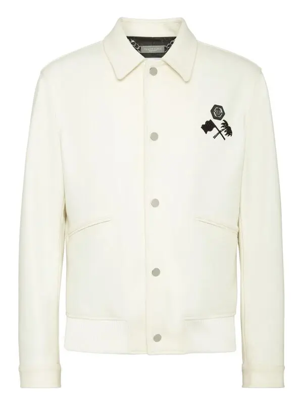 Philipp Plein Racing Club Jacket - Neutrals