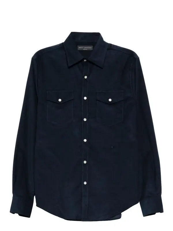 BRETT JOHNSON Western Shirt - Blue