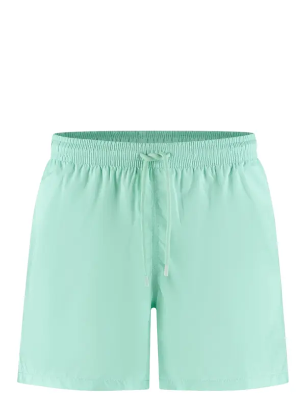 Fedeli Logo-patch Swim Shorts - Green
