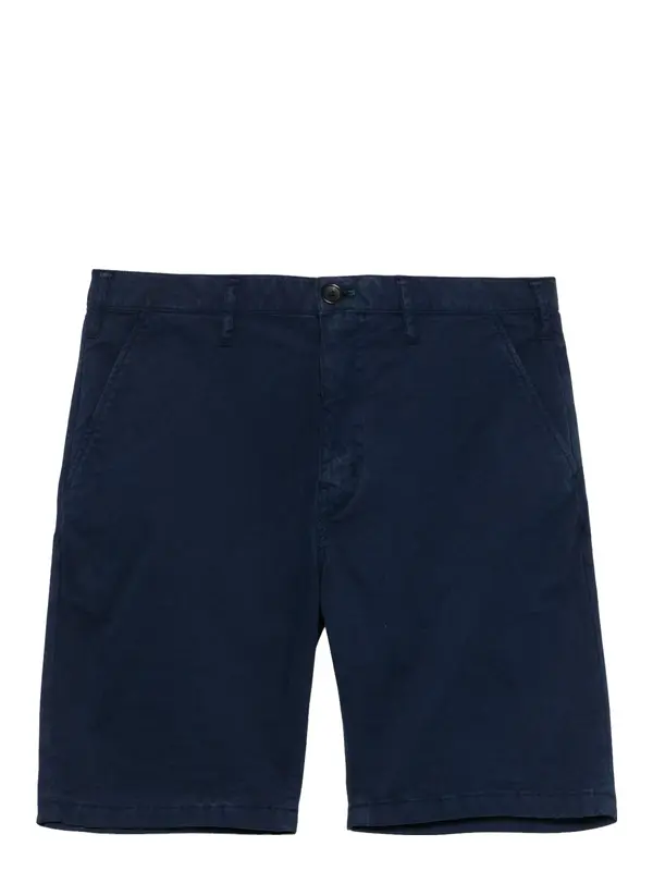 Paul Smith Zebra-embroidered Shorts - Blue