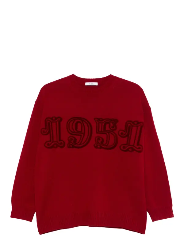 Max Mara Fido Sweater - Red