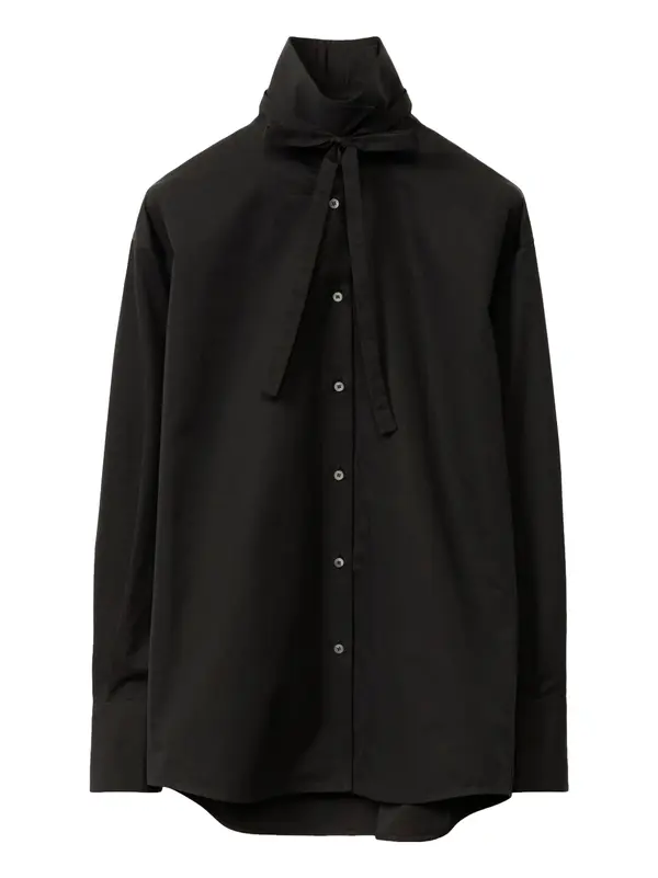 Fabiana Filippi Poplin Shirt - Black