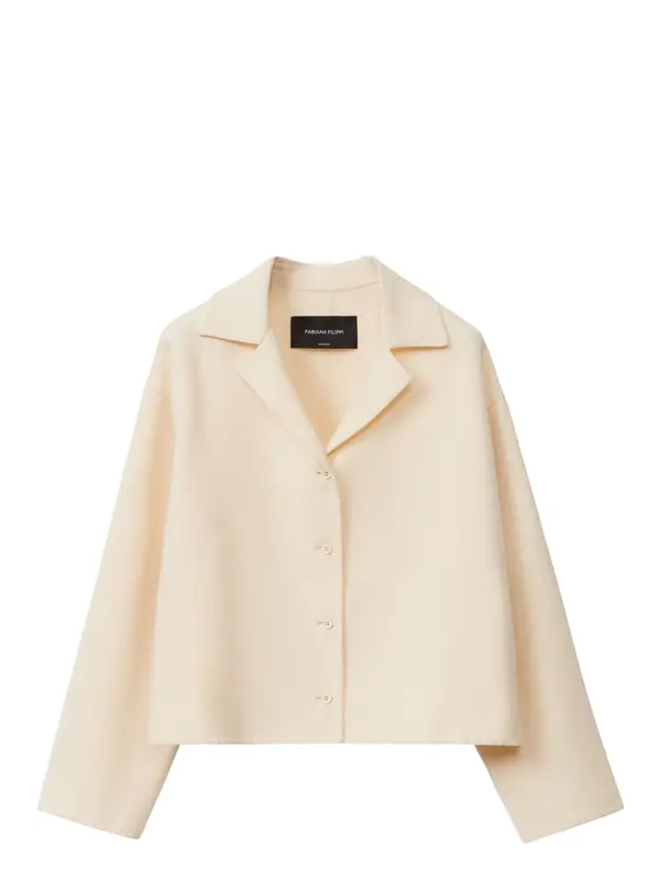 Fabiana Filippi Wool Jacket - Neutrals