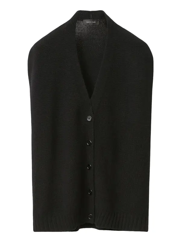 Fabiana Filippi Cashmere Cardigan - Black