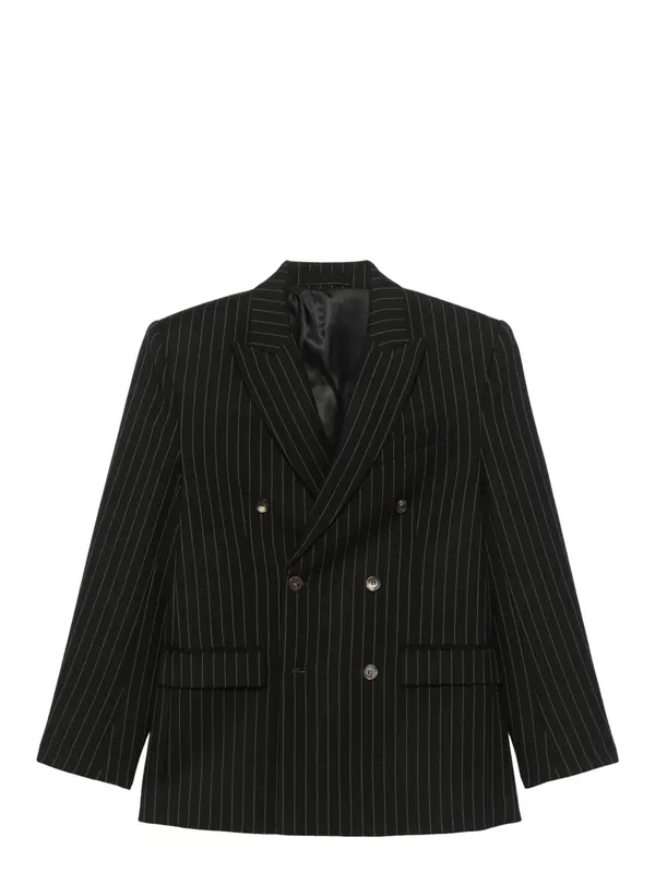 Wardrobe.NYC Double-breasted Blazer - Black
