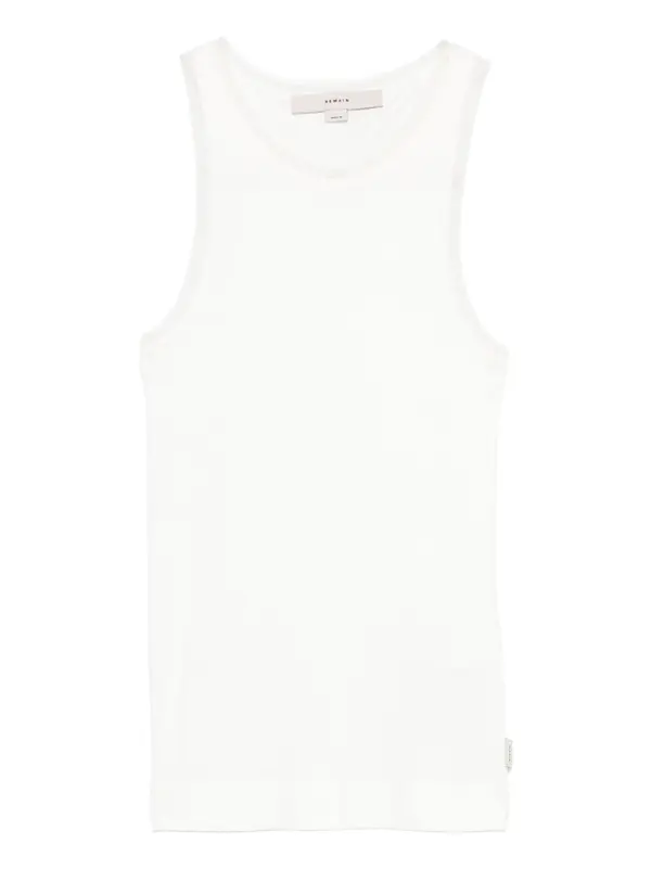 Remain Birger Christensen Jersey Tank Top - White