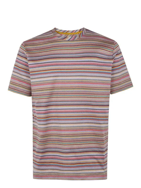 Paul Smith Striped T-shirt - Red